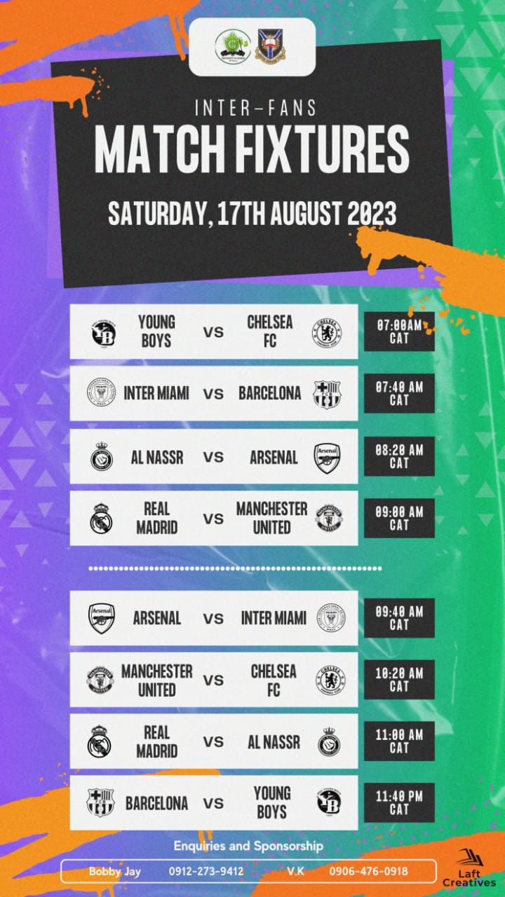Sport – Independence Hall Inter-Fans Club Championship Set To Kick Off ...