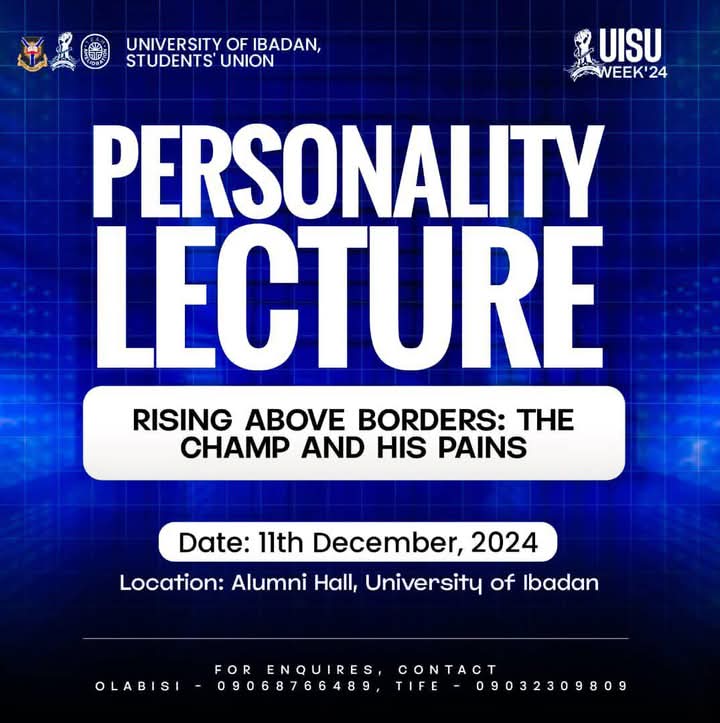UI Students' Union Celebrates Week with Lecture, Panel Discussion on ...
