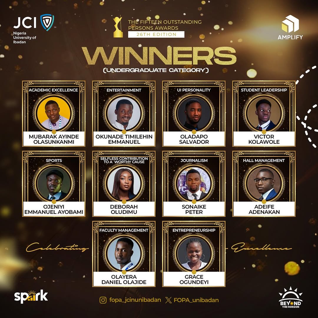 JCI UI Announces Winners of 26th FOPA Awards – INDY PRESS