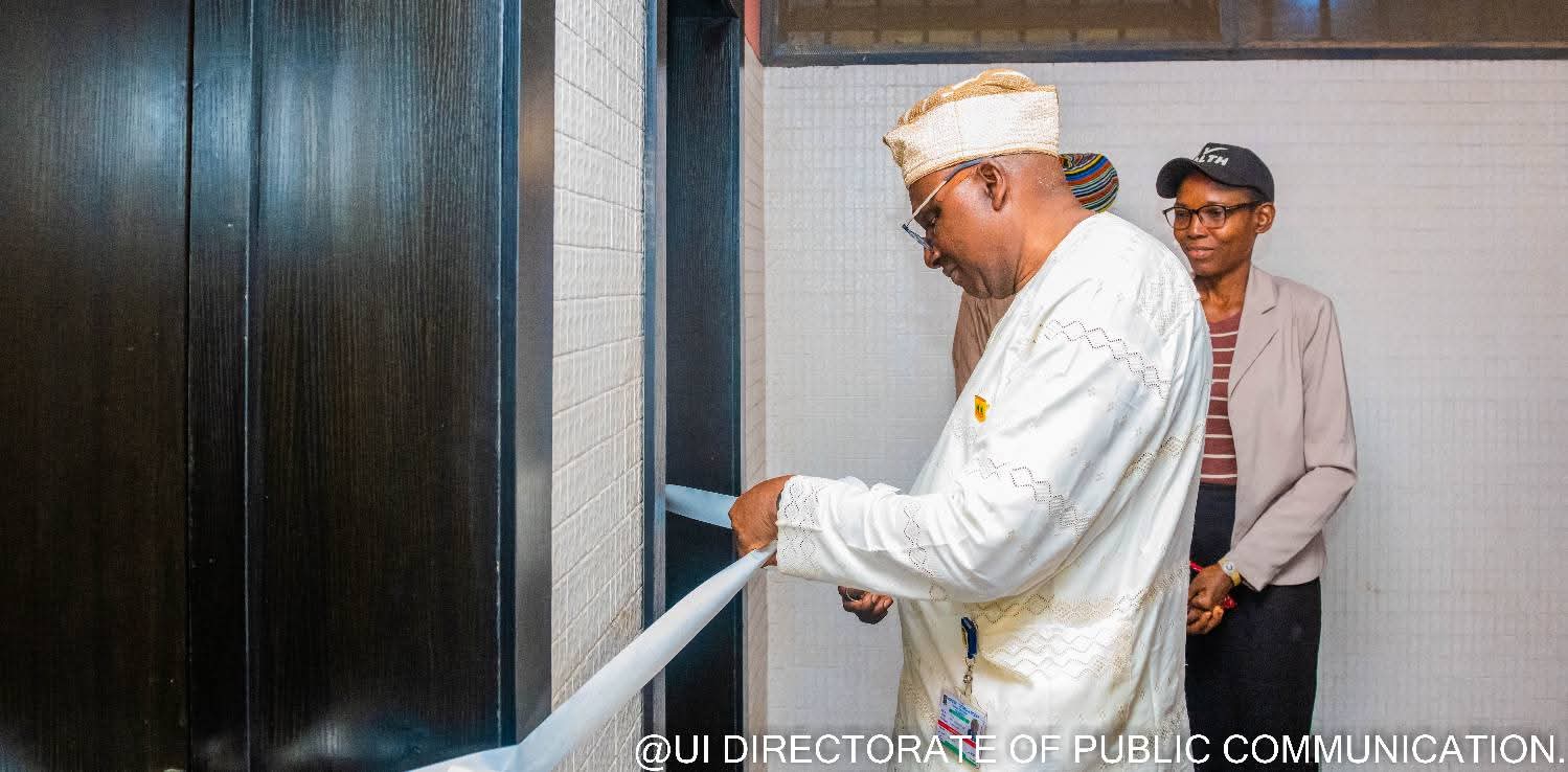 Jaja Clinic: UI VC Commissions Renovated Toilets – INDY PRESS